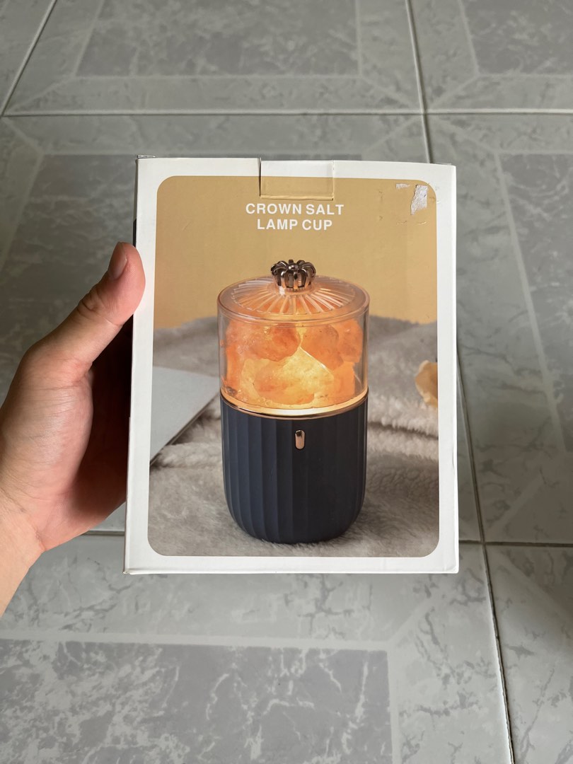 Crown Salt Lamp Cup, TV & Home Appliances, Other Home Appliances on ...