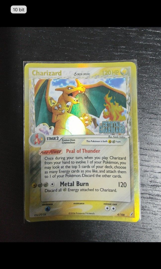 Crystal guardians Charizard, Hobbies & Toys, Toys & Games on Carousell