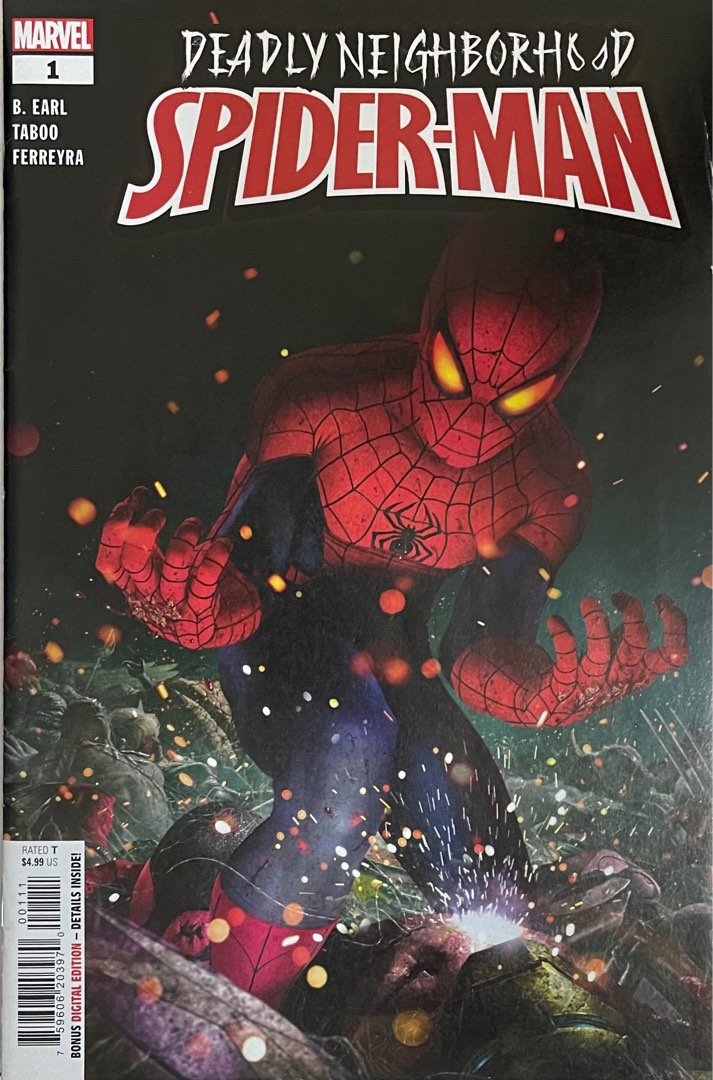 Deadly Neighborhood Spider-Man (2022) #1, Hobbies & Toys, Books ...