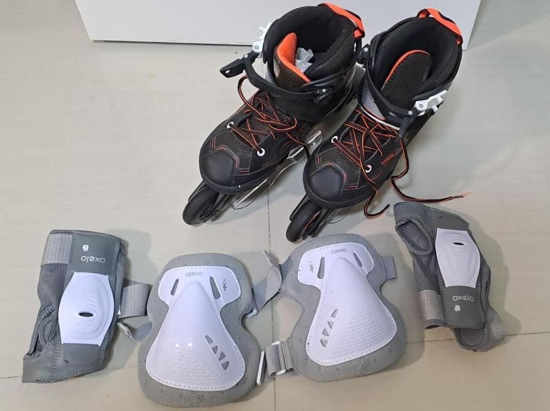 Decathlon Children roller / inline blades Oxelo size 35-38, Sports ...