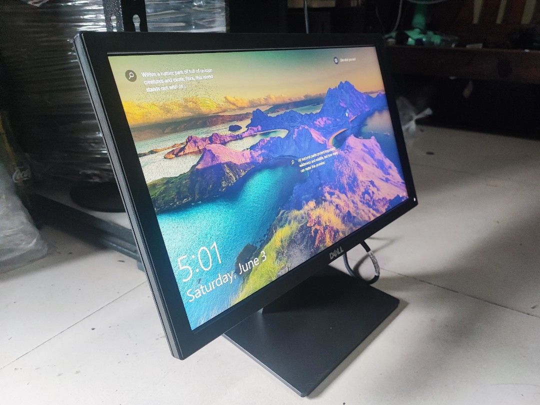 Dell 1916H 20inch LED HD Monitor, Computers & Tech, Parts & Accessories ...