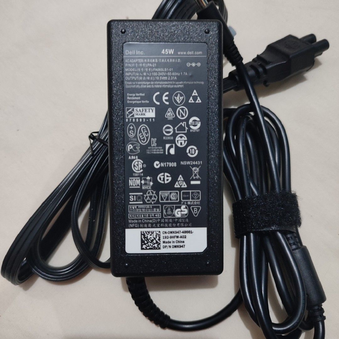 Dell Laptop Charger, Computers & Tech, Parts & Accessories, Chargers on ...