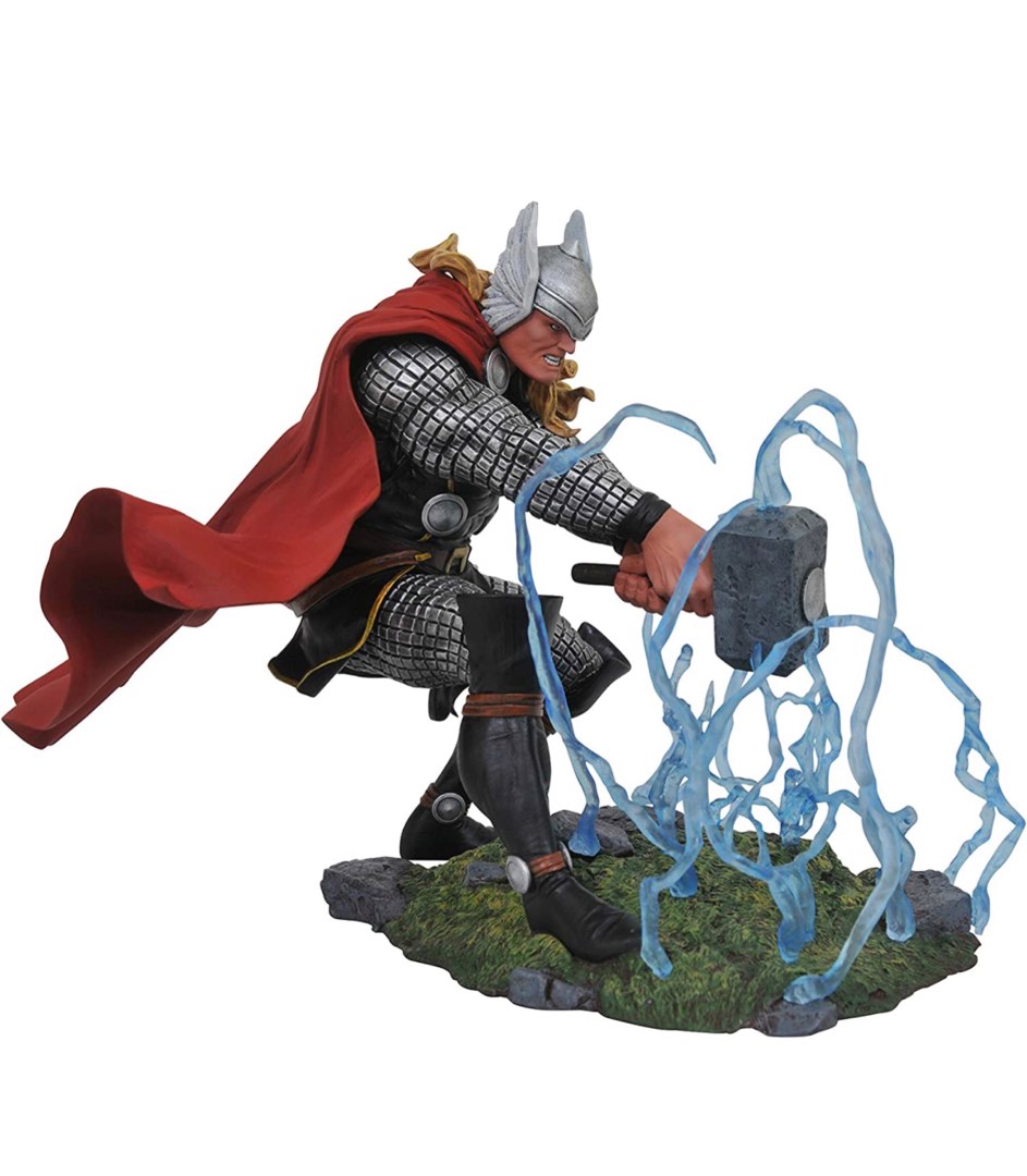 Diamond Select Gallery Marvel Thor PVC Statue, Hobbies & Toys, Toys ...