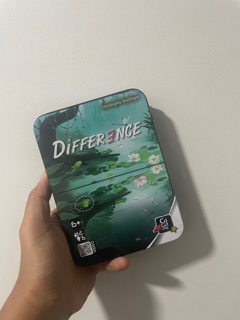 Difference Board Game, Hobbies & Toys, Toys & Games on Carousell
