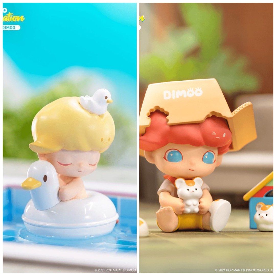 dimoo pets vacation popmart, Hobbies & Toys, Toys & Games on Carousell