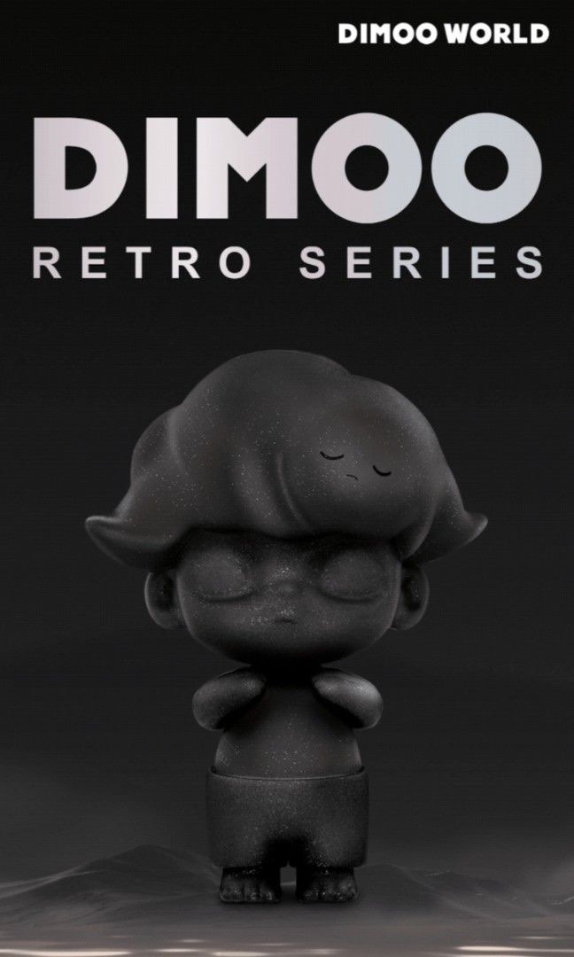 Dimoo Retro Secret B Dark Night, Hobbies & Toys, Toys & Games on Carousell