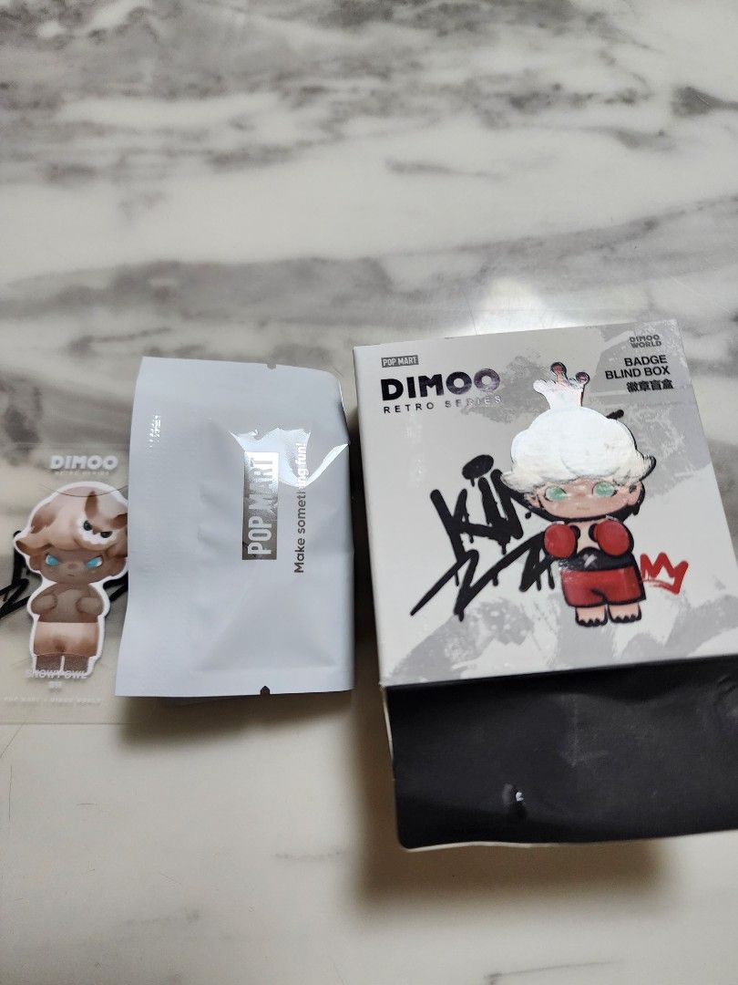 [WTS/WTT] DIMOO Retro Series Badge Blind Box (Snowy Owl), Hobbies ...