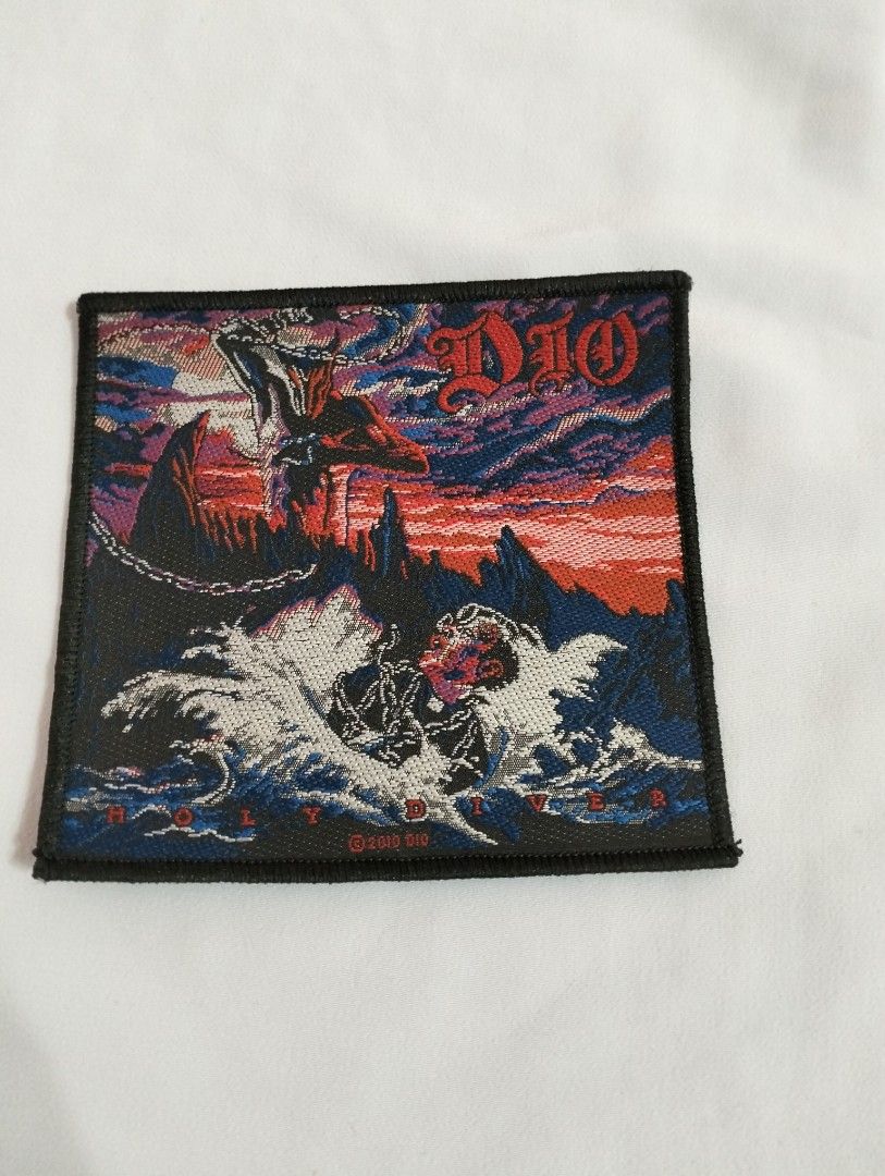 Dio Official Merchandise Patches Small back patch Venom metallica ...