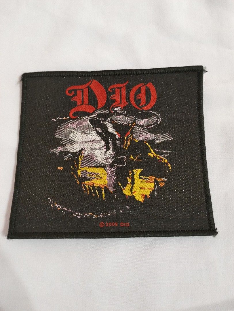 Dio Official Merchandise Patches Small back patch Venom metallica ...