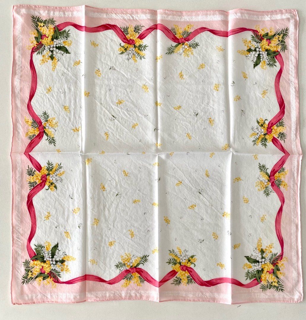 Dior vintage scarf authentic, Luxury, Accessories on Carousell