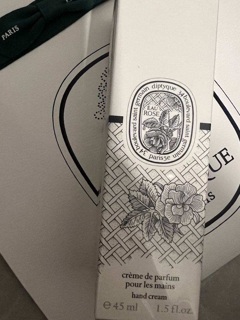 Diptyque Eau Rose Hand Cream 45ml, Beauty & Personal Care, Hands & Nails on Carousell