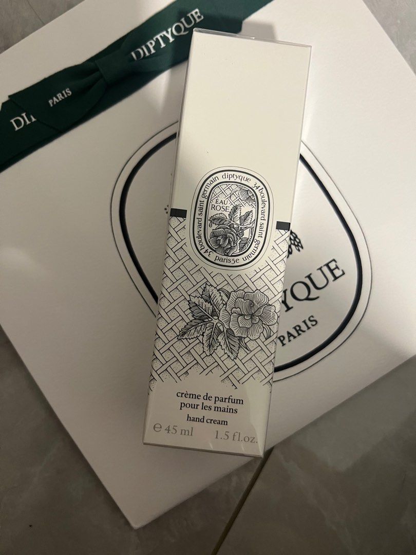 Diptyque Eau Rose Hand Cream 45ml, Beauty & Personal Care, Hands & Nails on Carousell