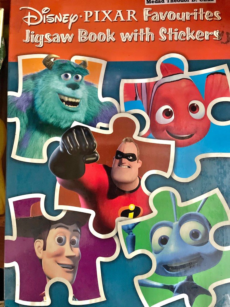 Disney Pixar Book Big and Thick, Hobbies & Toys, Books & Magazines ...