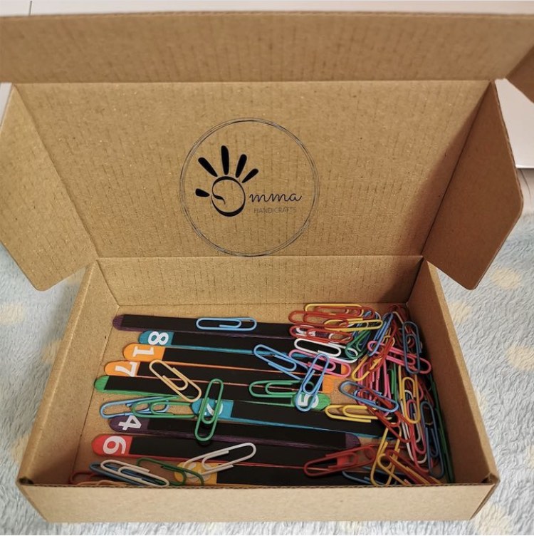 DIY Counting Magnetic Popsicle Sticks on Carousell