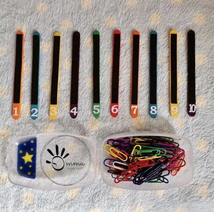 DIY Counting Magnetic Popsicle Sticks on Carousell
