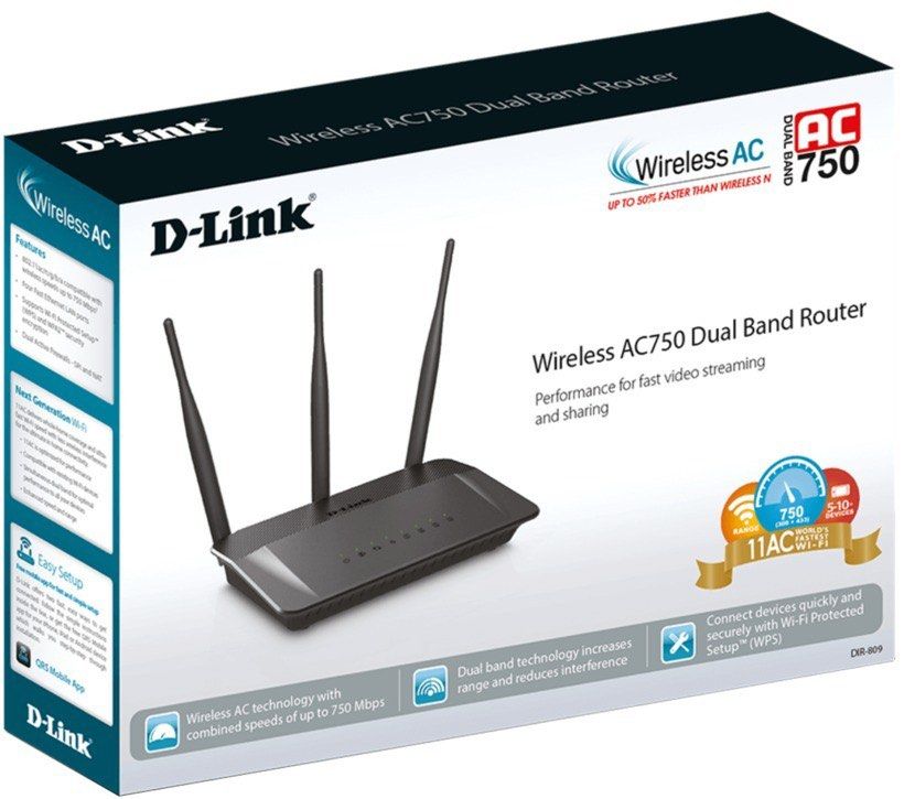 D-Link Wireless AC750 Dual Band Router, Computers & Tech, Parts ...