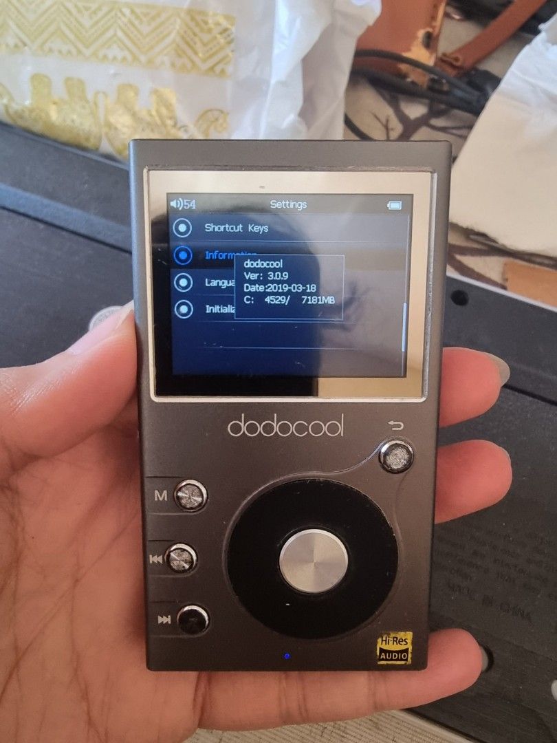 Dodocool Hires audio player flac player mp3 player hi resolution audio ...