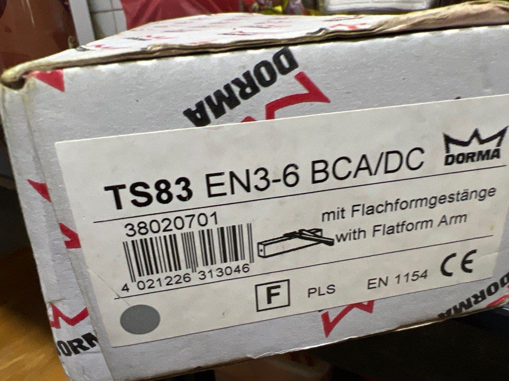 Dorma TS83 door closer, Furniture & Home Living, Security & Locks ...