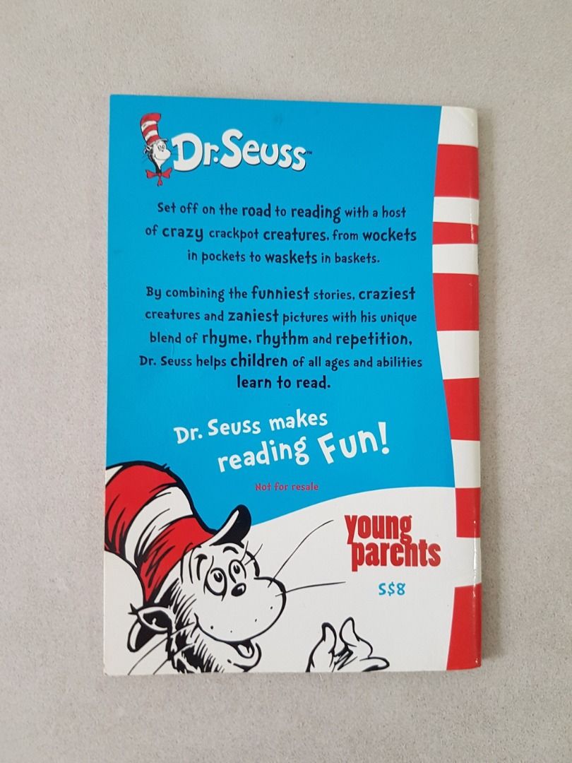 Set of 2 Dr Seuss phonics books, Hobbies & Toys, Books & Magazines ...