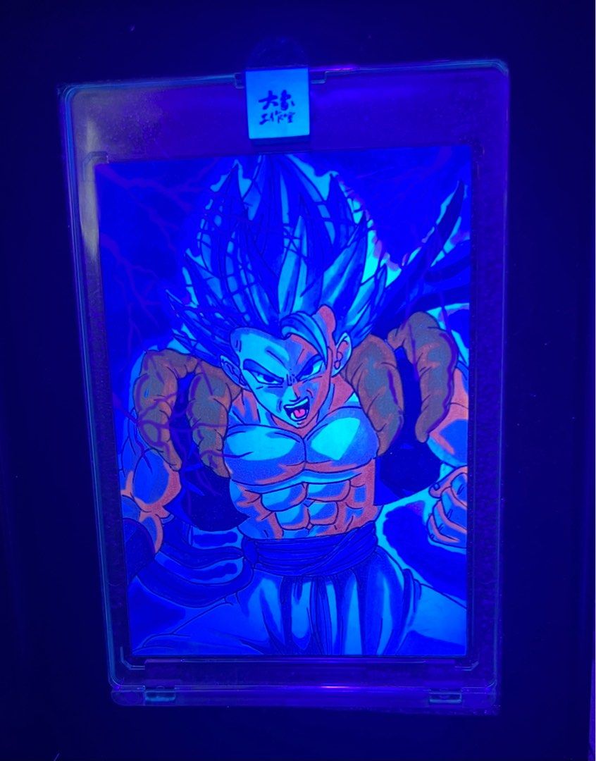 Dragon Ball Z Handdrawn (Blue Light), Hobbies & Toys, Memorabilia ...