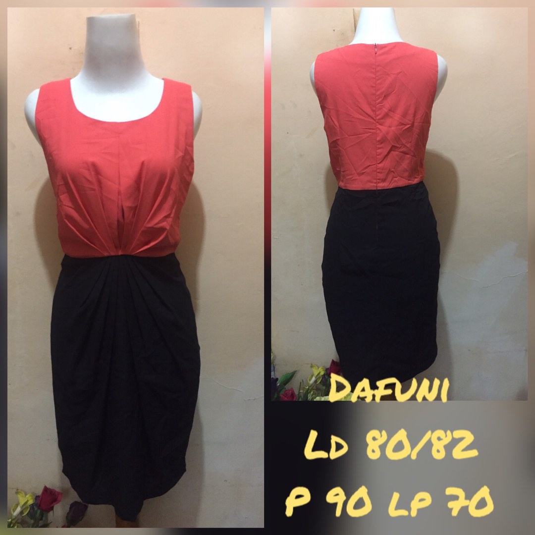 Dres Dafuni, Fesyen Wanita, Pakaian Wanita, Gaun & Rok di Carousell