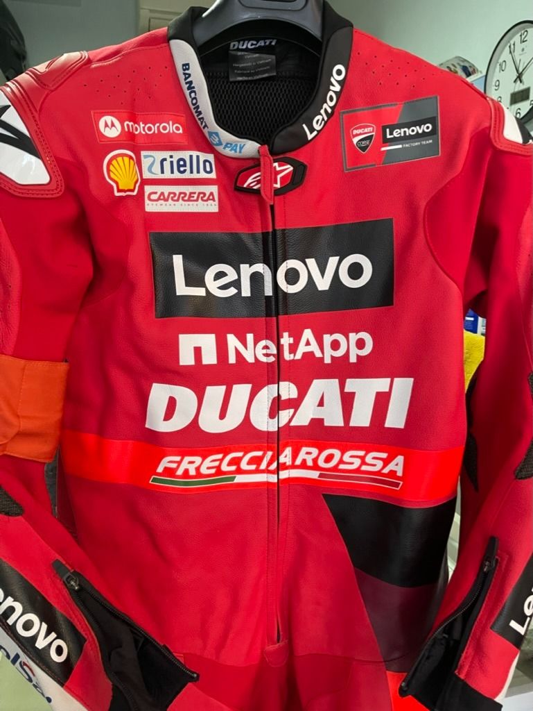 Ducati Corse Leather Suit GP Team Replica 22 Perforated Sui (Size 52 ...