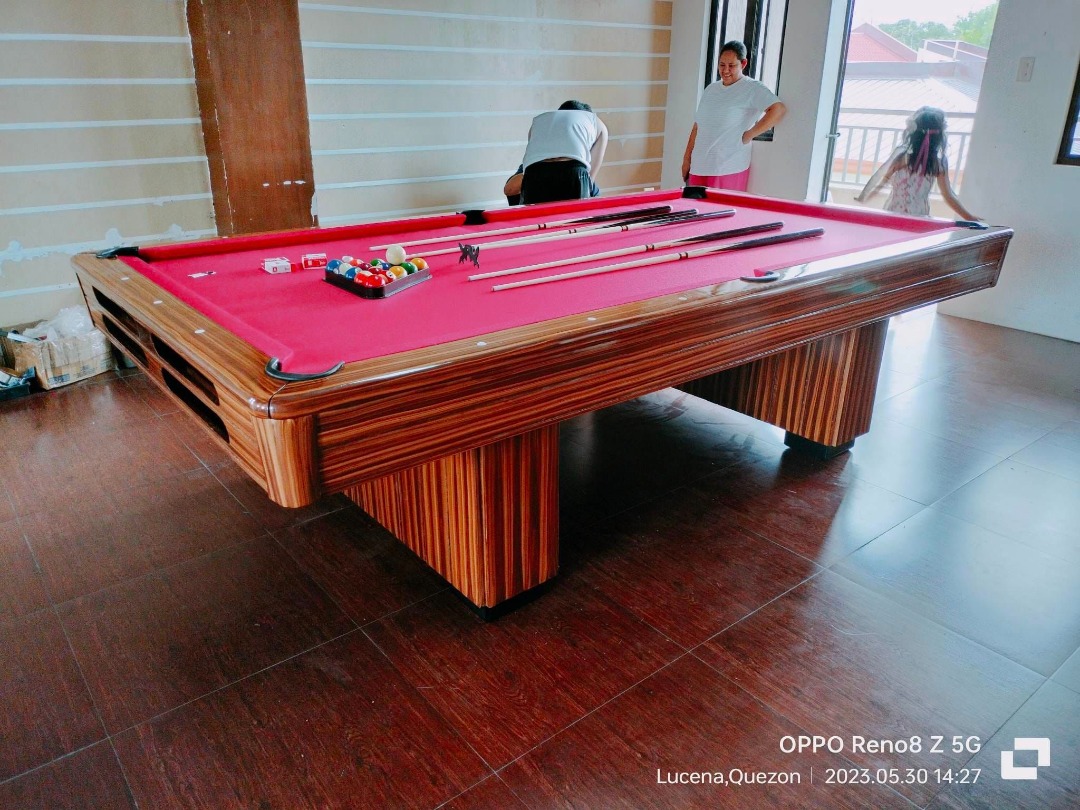 Ducco Fully Refurbished Billiard Table / Lamesa ng Bilyaran on Carousell