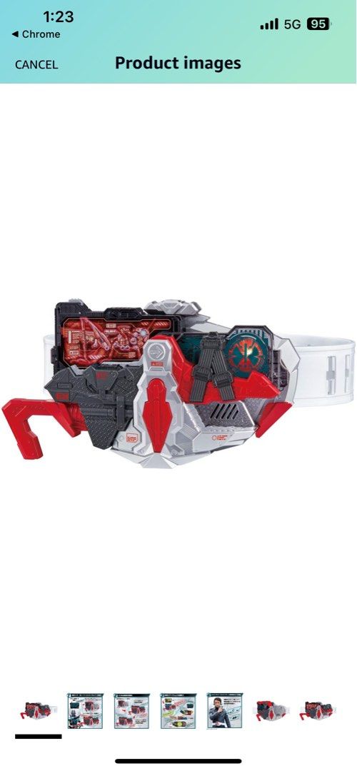 DX Cyclone Riser - Kamen Rider Type 1, 興趣及遊戲, 玩具 & 遊戲類 - Carousell