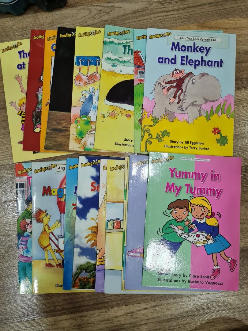 Early literacy books for preschoolers - Reading Bee, Hobbies & Toys ...