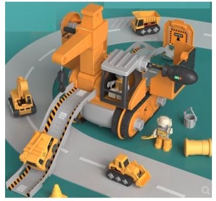 Engineer Role Play Pretend Play Toy 4 in 1 Transforming Construction ...