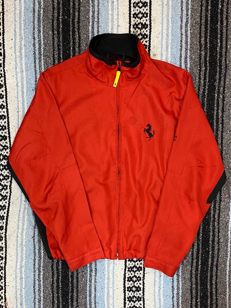 F1 red wind breaker racing jacket, Men's Fashion, Coats, Jackets and ...