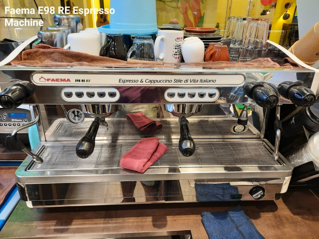 Faema Espresso Coffee Machine E98 RE, TV & Home Appliances, Kitchen Appliances, Coffee Machines ...