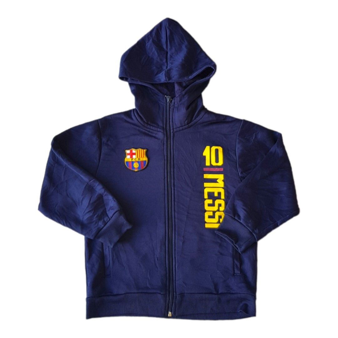 FC Barcelona Messi Kids Jacket, Men's Fashion, Coats, Jackets and ...