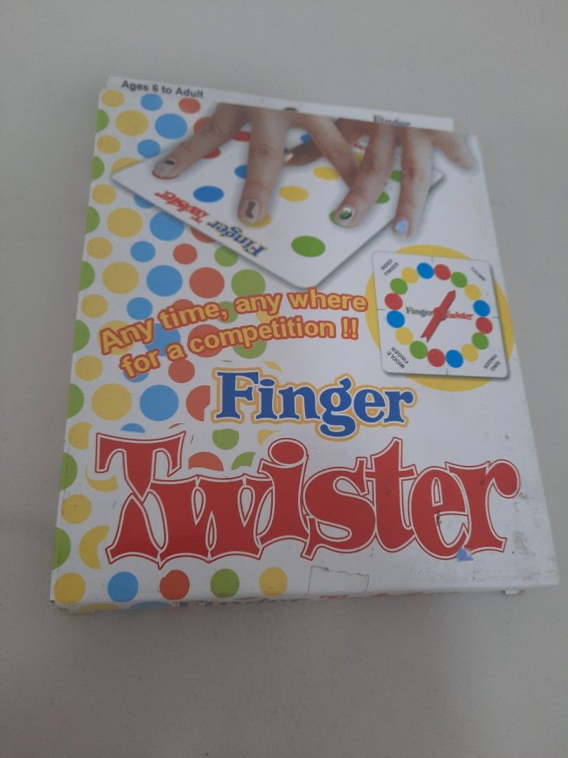 Finger Twister, Hobbies & Toys, Toys & Games on Carousell