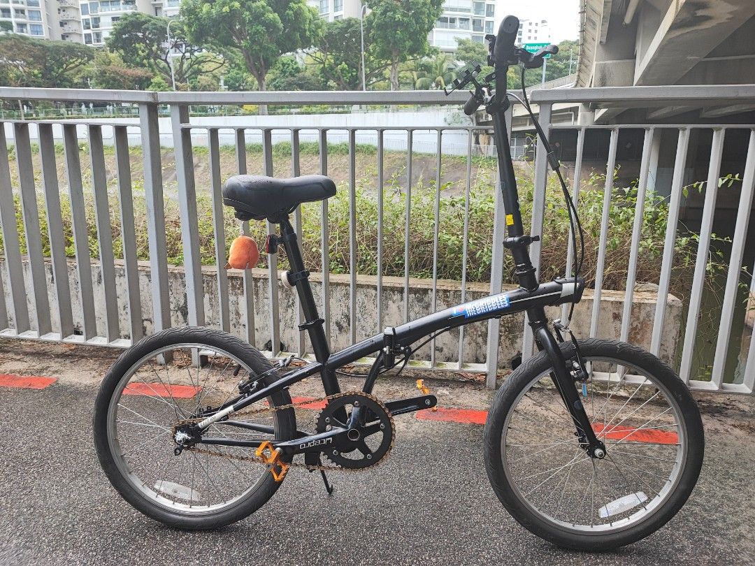 Foldable Bicycle Decathlon Tilt 100 Hollowtech, Sports Equipment ...