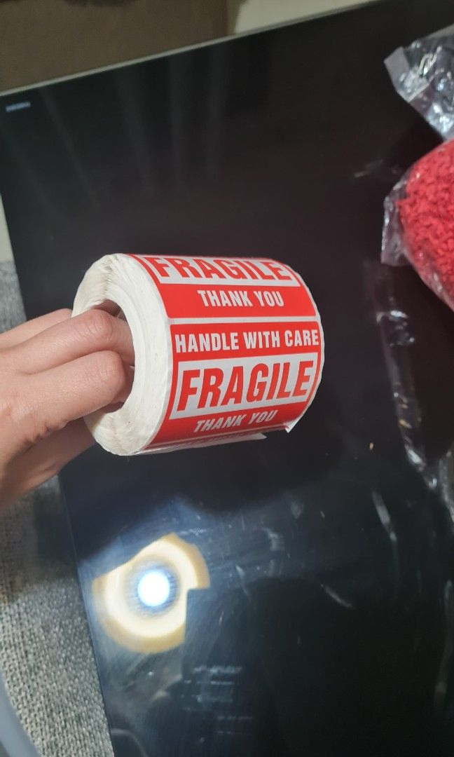 FRAGILE STICKER, Hobbies & Toys, Stationary & Craft, Craft Supplies ...