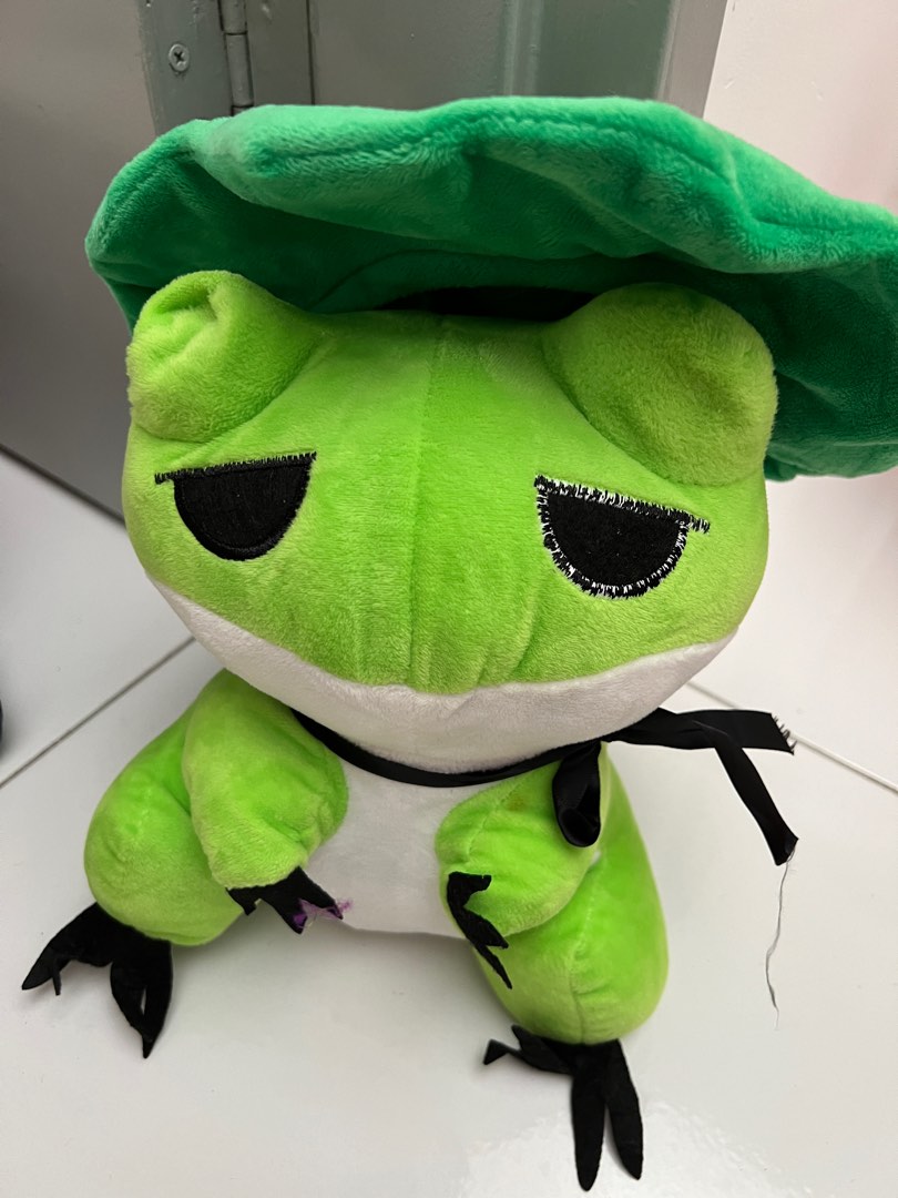 Frog Teddy Bear, Hobbies & Toys, Toys & Games on Carousell