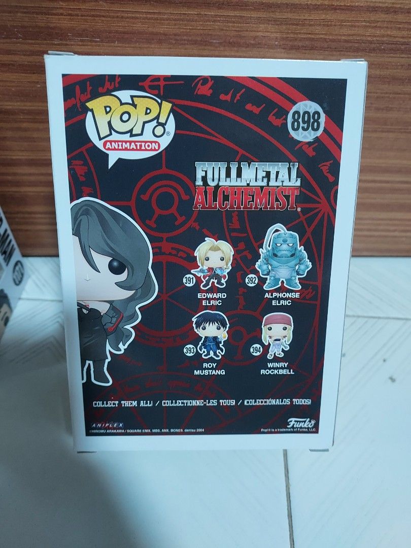 Funko LUST Full Metal Alchemist, Hobbies & Toys, Toys & Games on Carousell