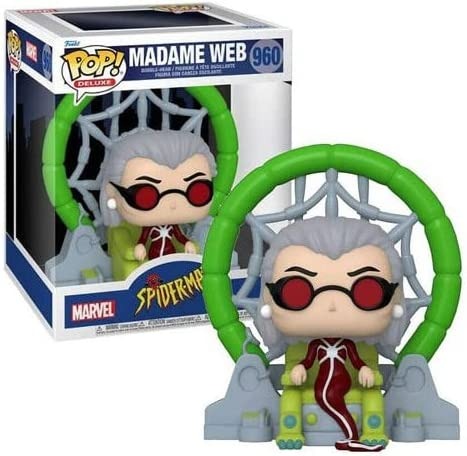 Funko Pop Spiderman Animated Series Madame Web Deluxe Figure (Special ...
