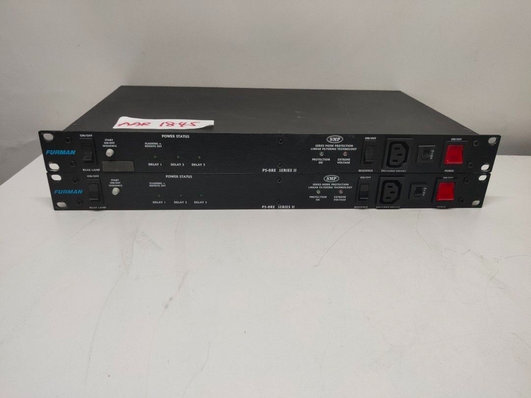 Furman Power Distributor Switch for sale @ $120 each (AAR 1845), Audio, Other Audio Equipment on ...