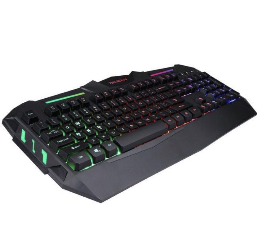 Gaming Keyboard, TEC.BEAN Wired Office Gaming Keyboard, Computers ...