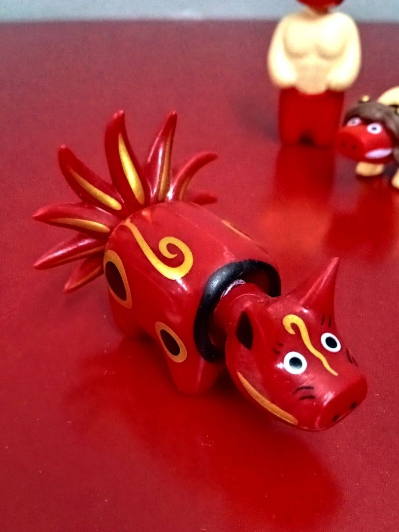 Gashapon Akabeko, Hobbies & Toys, Toys & Games on Carousell