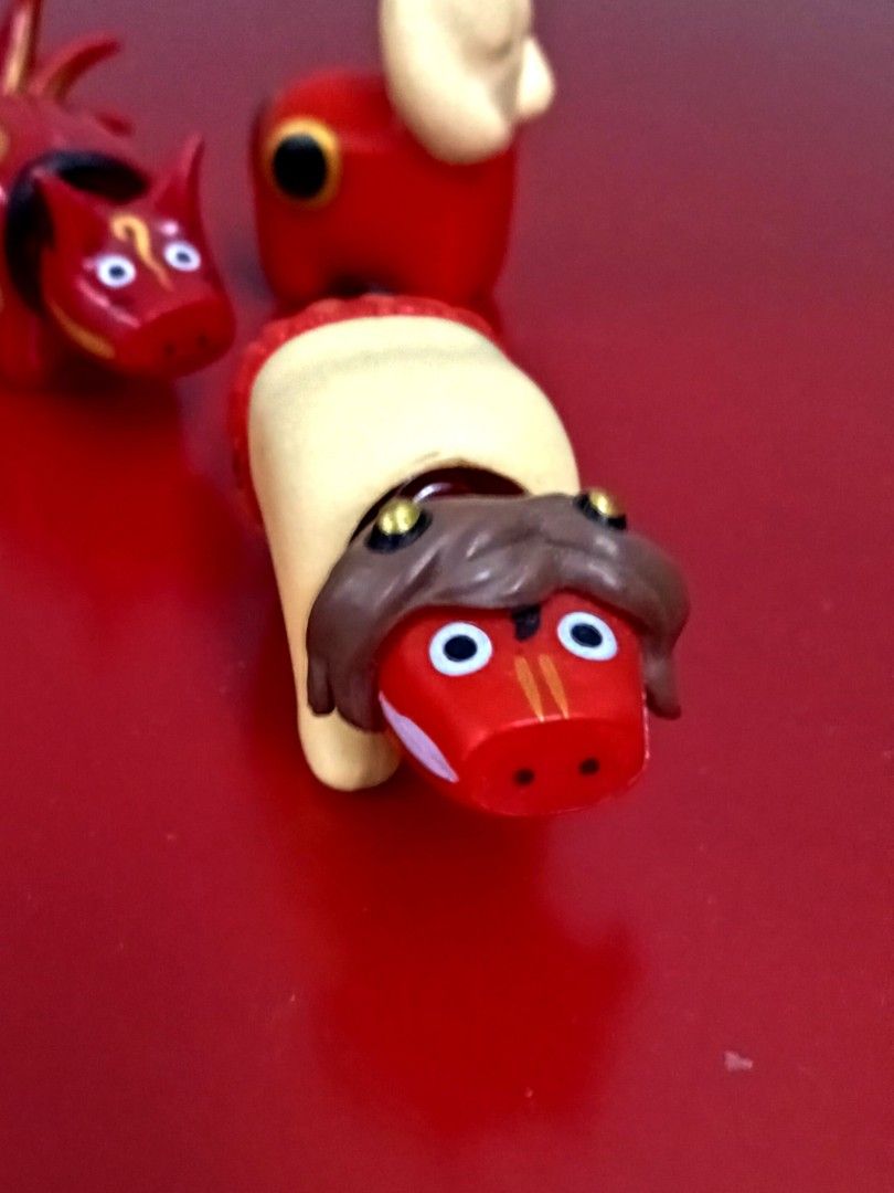 Gashapon Akabeko, Hobbies & Toys, Toys & Games on Carousell