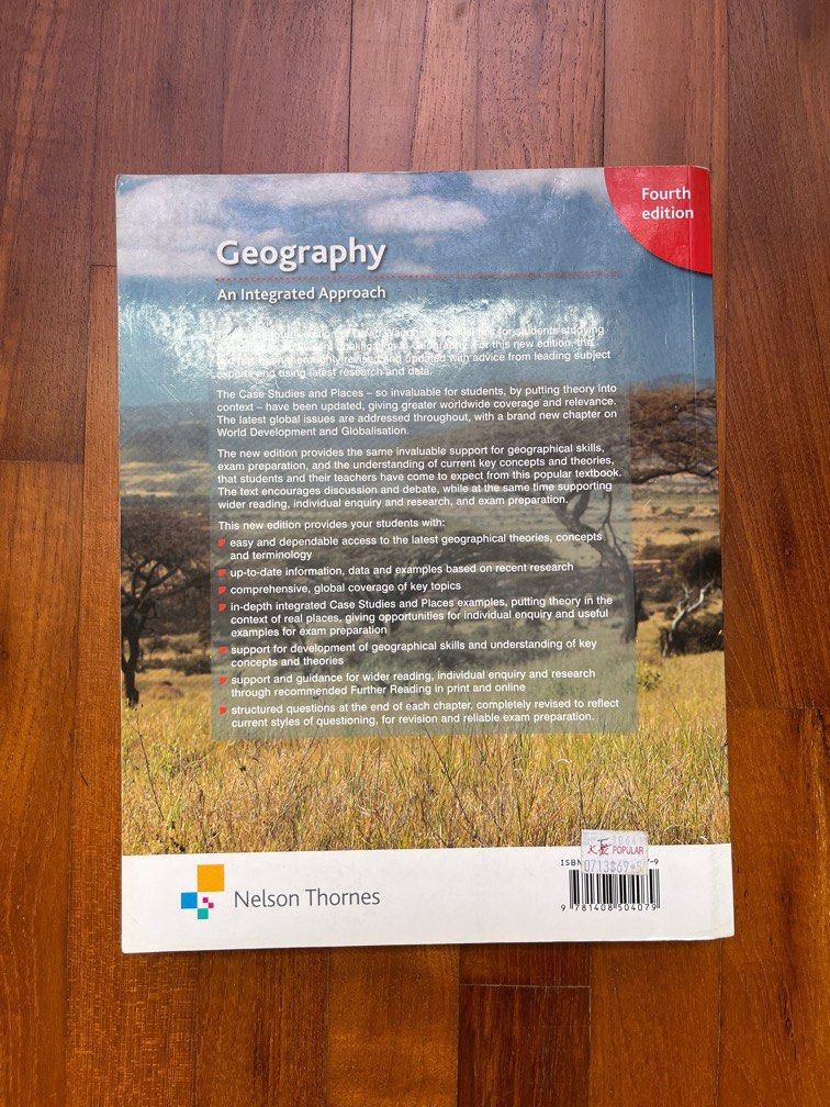 Geography: An Integrated Approach (4th ed.), Hobbies & Toys, Books ...