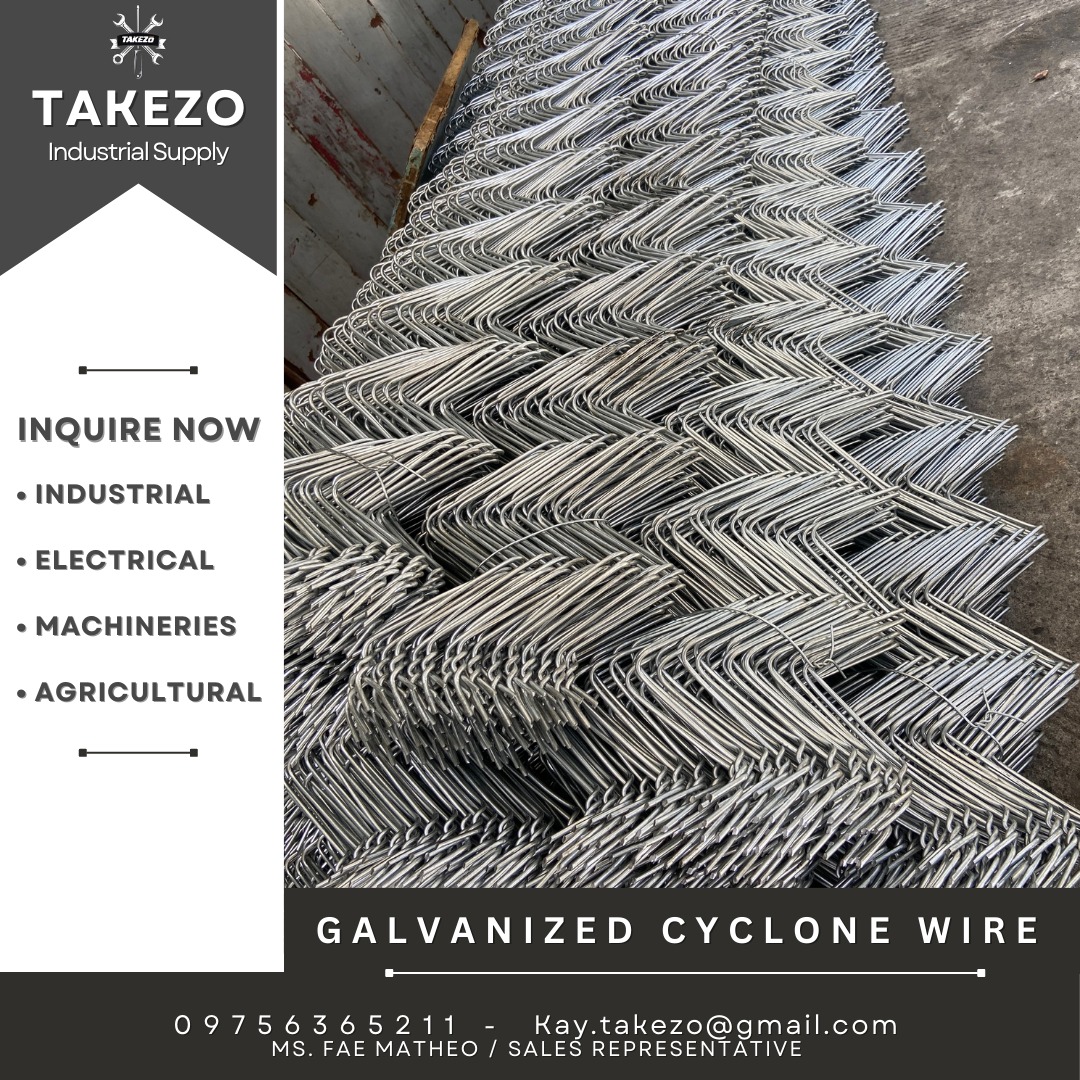 GI CYCLONE WIRE, Commercial & Industrial, Industrial Equipment on Carousell