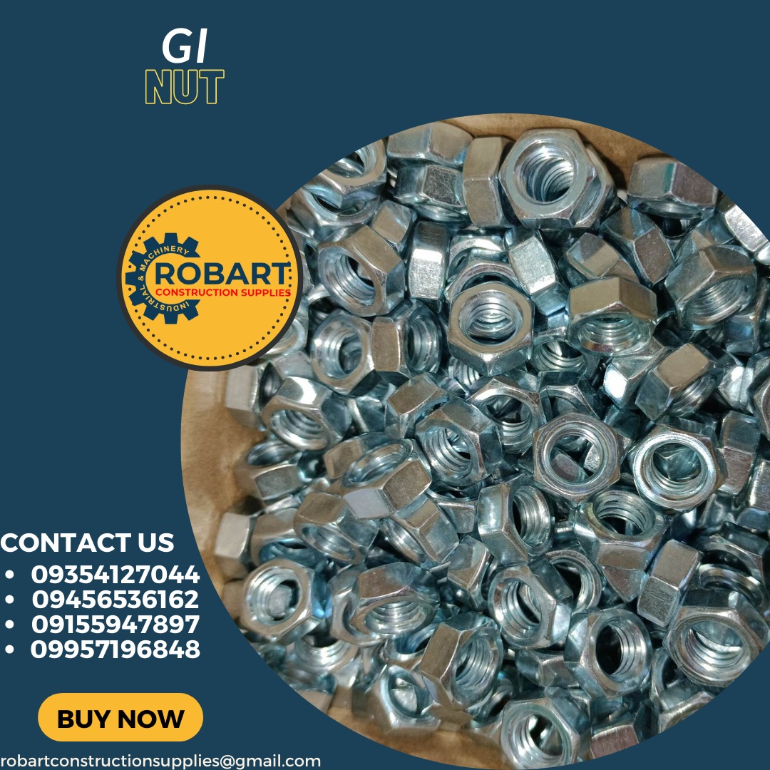 Gi Nut, Commercial & Industrial, Construction Tools & Equipment on ...