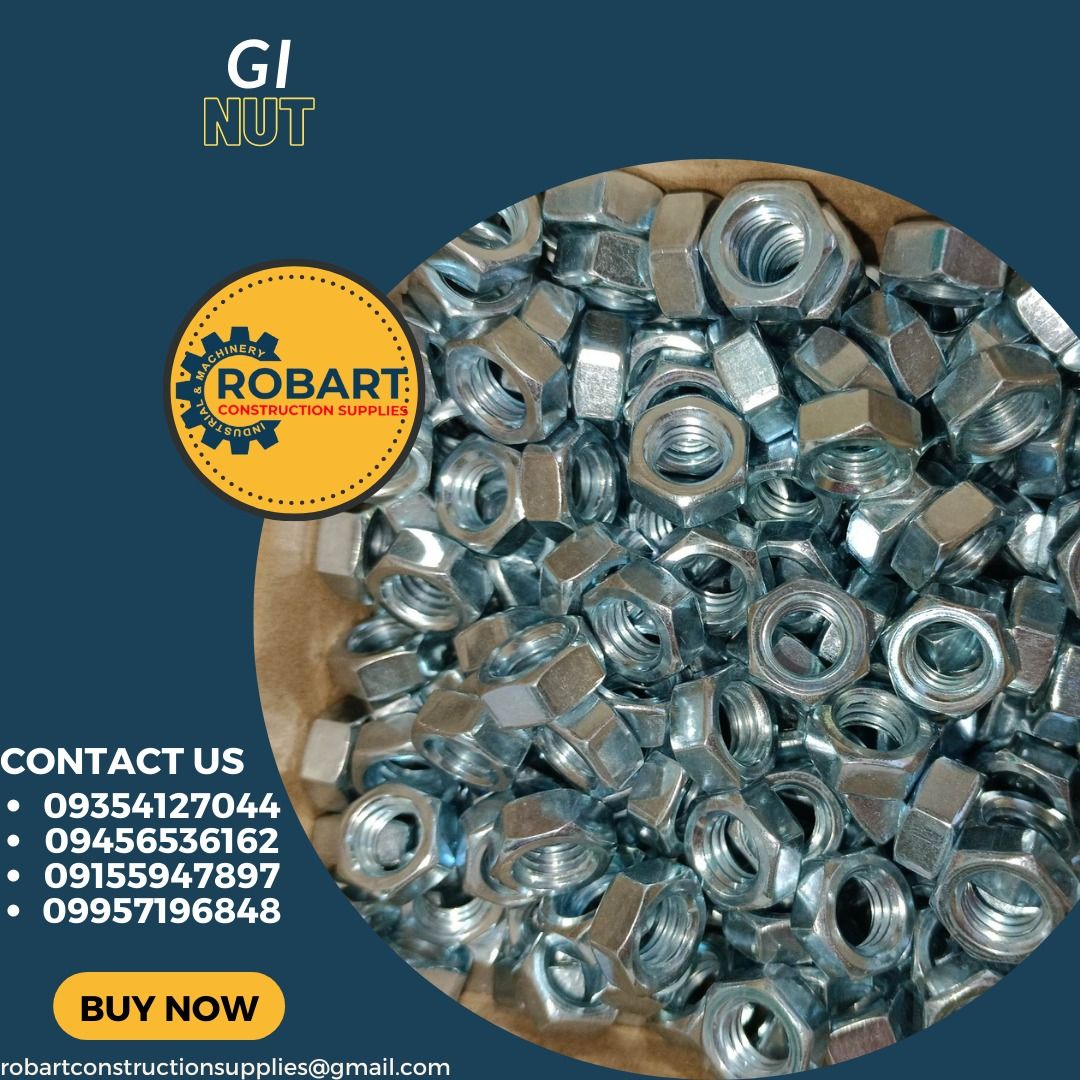 Gi Nut, Commercial & Industrial, Construction Tools & Equipment on ...