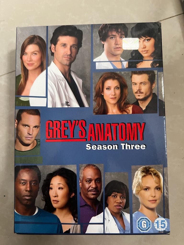 Gray Anatomy Collections Season 1 - 5, Hobbies & Toys, Music & Media ...