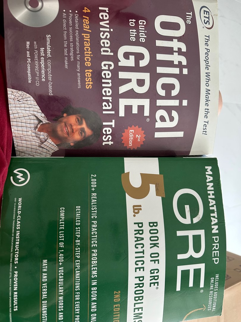 GRE Practice Books, Hobbies & Toys, Books & Magazines, Textbooks on ...