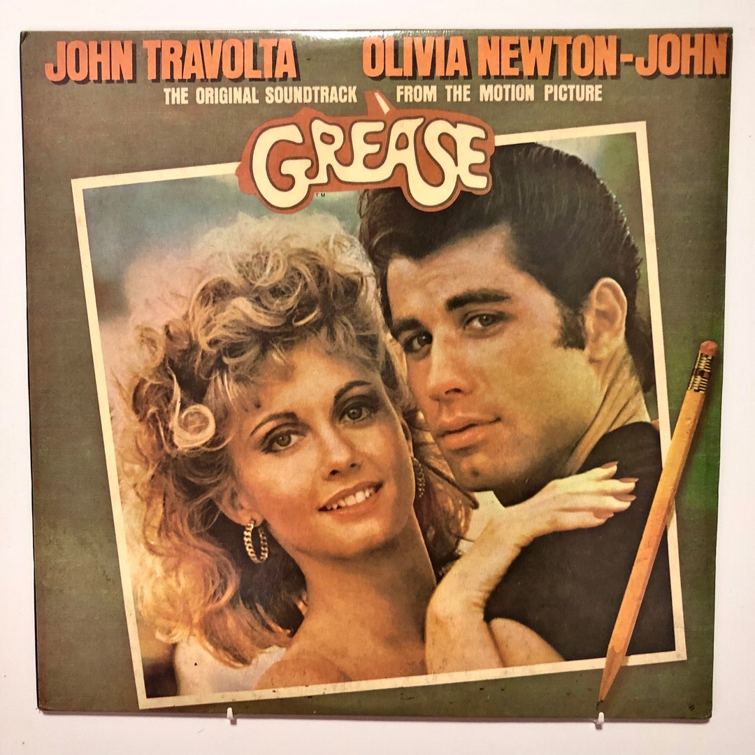 Grease (Original Soundtrack Vinyl Record LP), Hobbies & Toys, Music ...